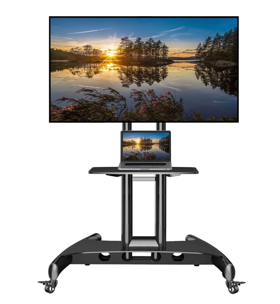 Base Movible Para Pantalla Soporte de Pedestal TV 40" a 100"